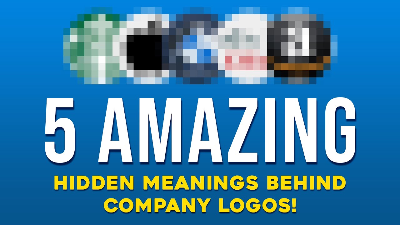5 Amazing Hidden Meanings Behind Company Logos! - YouTube
