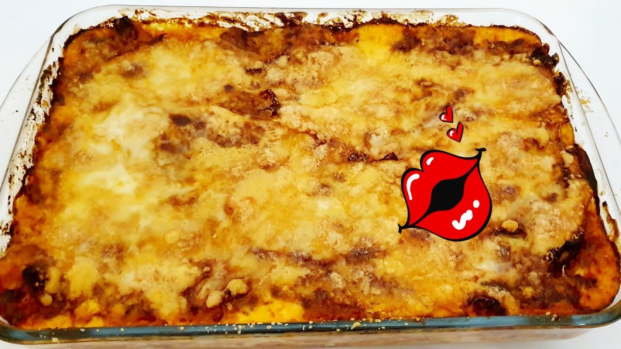 Messy lasagna (lasagna pasticciona) - YouTube