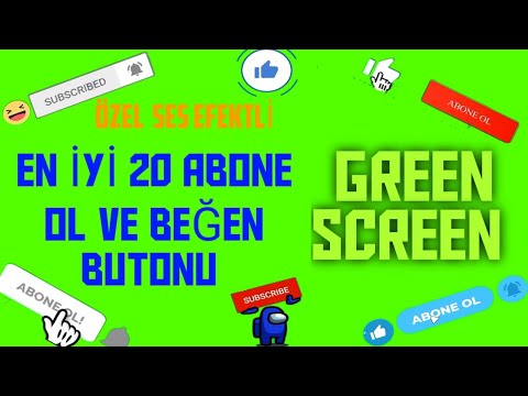 EN İYİ 20 Abone Ol ve Beğen Butonu ( İndirme Linkleri Açıklamada ) ÖZEL SES EFEKTLİ