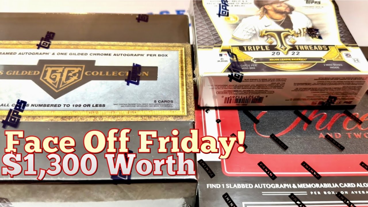 I PICKED OUT SOME FAN FAVORITE BOXES TO OPEN FOR TONIGHT’S FACE OFF ...