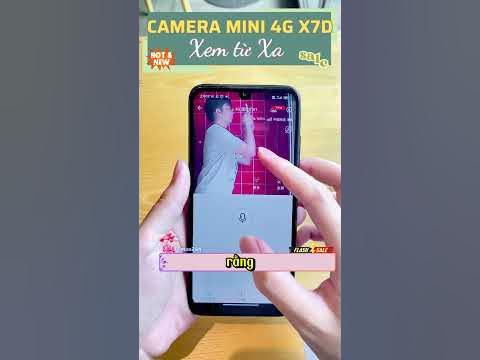 🎥 Camera Mini 4G X7D Pro – Nhỏ Gọn, Hiện Đại, Bảo Vệ Tối Ưu Mọi Lúc Mọi Nơi - YouTube