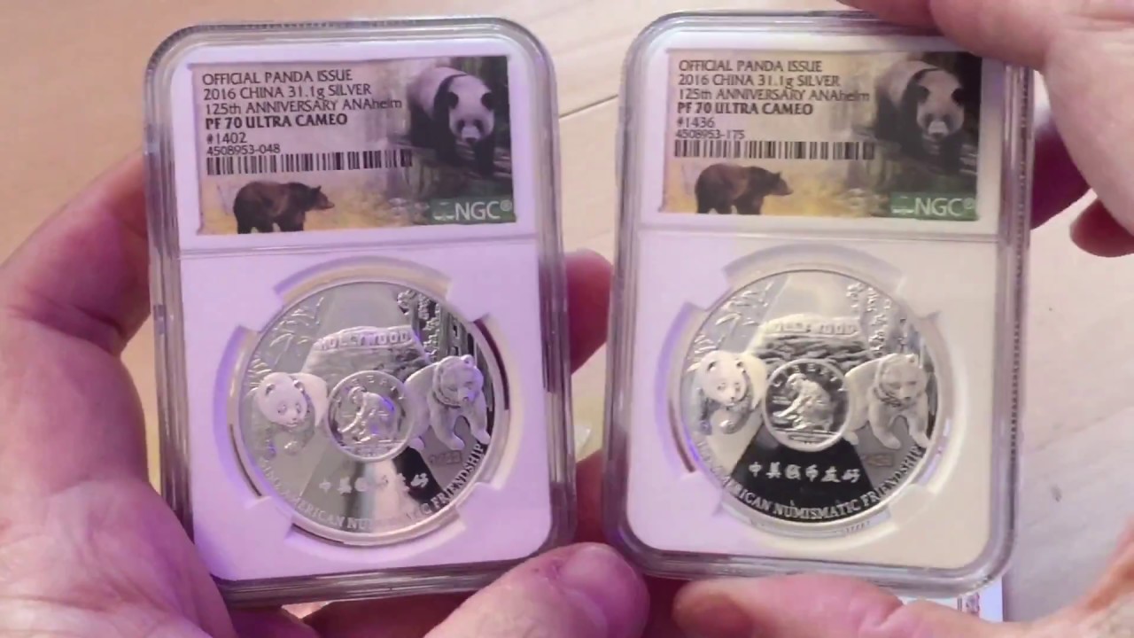 ANA Pandas from Govmint are pretty special and rare creatures - YouTube