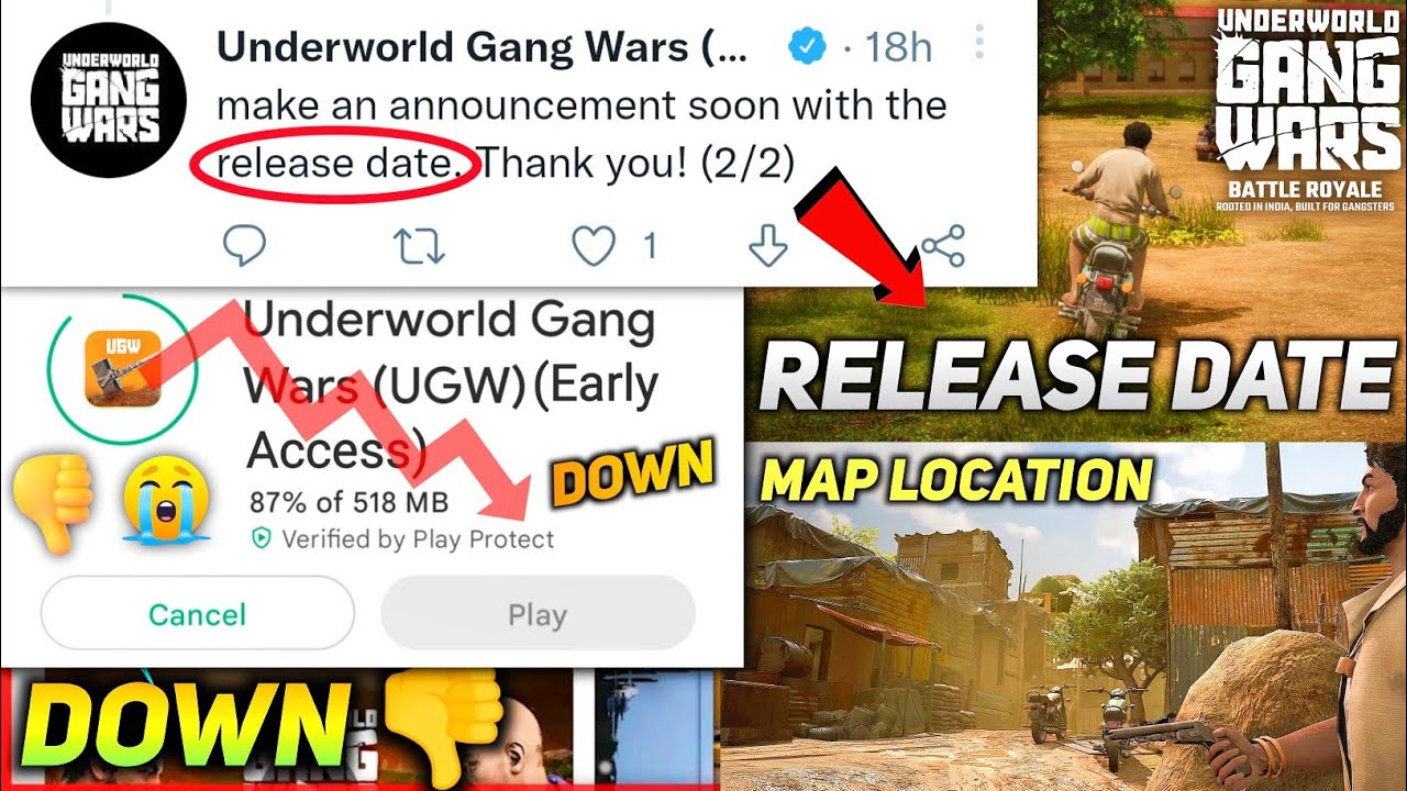 Underworld Gang Wars (UGW) Release Date - Sveg BOX - MAP Location ...