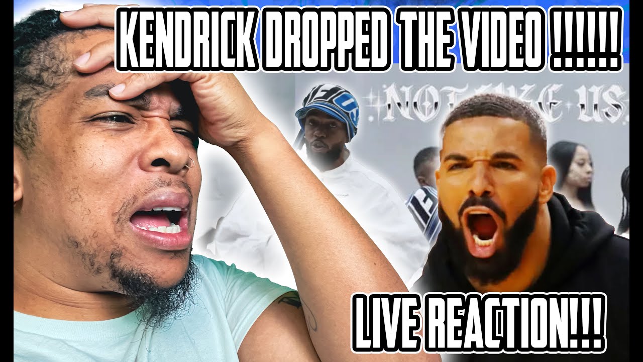 Kendrick Lamar Not like Us Official Music Video Live Reaction - YouTube