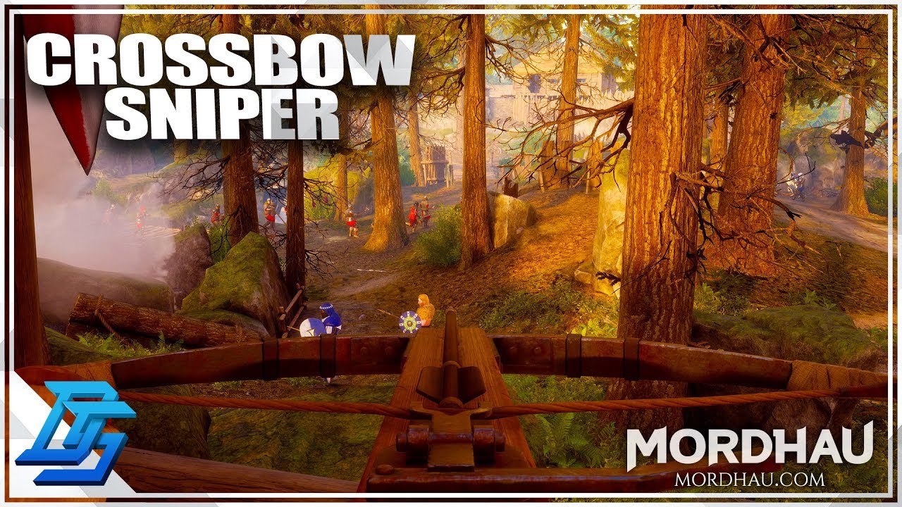 MEDIEVAL SNIPER, THE CROSSBOW, CASTLE SIEGE - Mordhau Gameplay ...