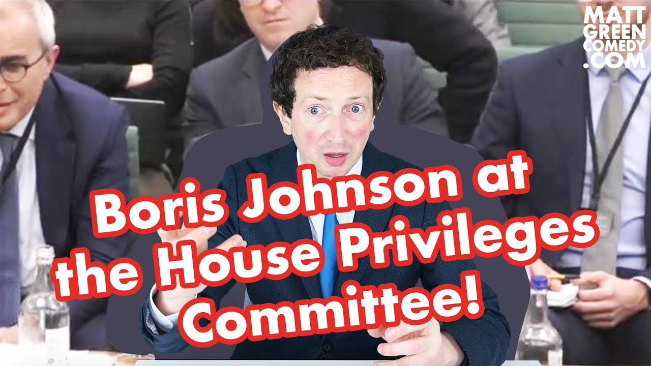 Boris Johnson at the House Privileges Committee! - YouTube