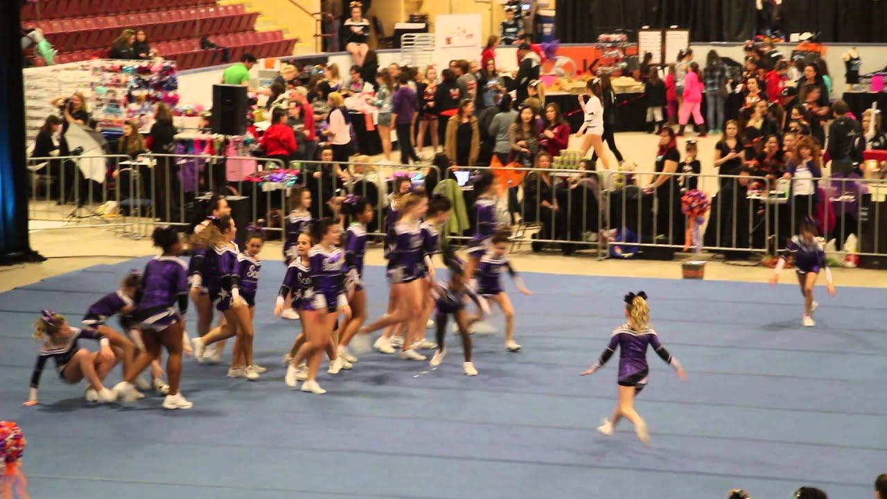 Cheer Blast 2014 - Large Senior 2 - Scotia Cheerleading All-stars - YouTube