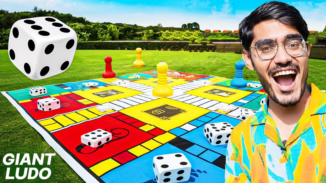 ₹100000 Biggest Ludo Challenge Ever🔥 हमने बना दिया सबसे बड़ा लूडो Real ...