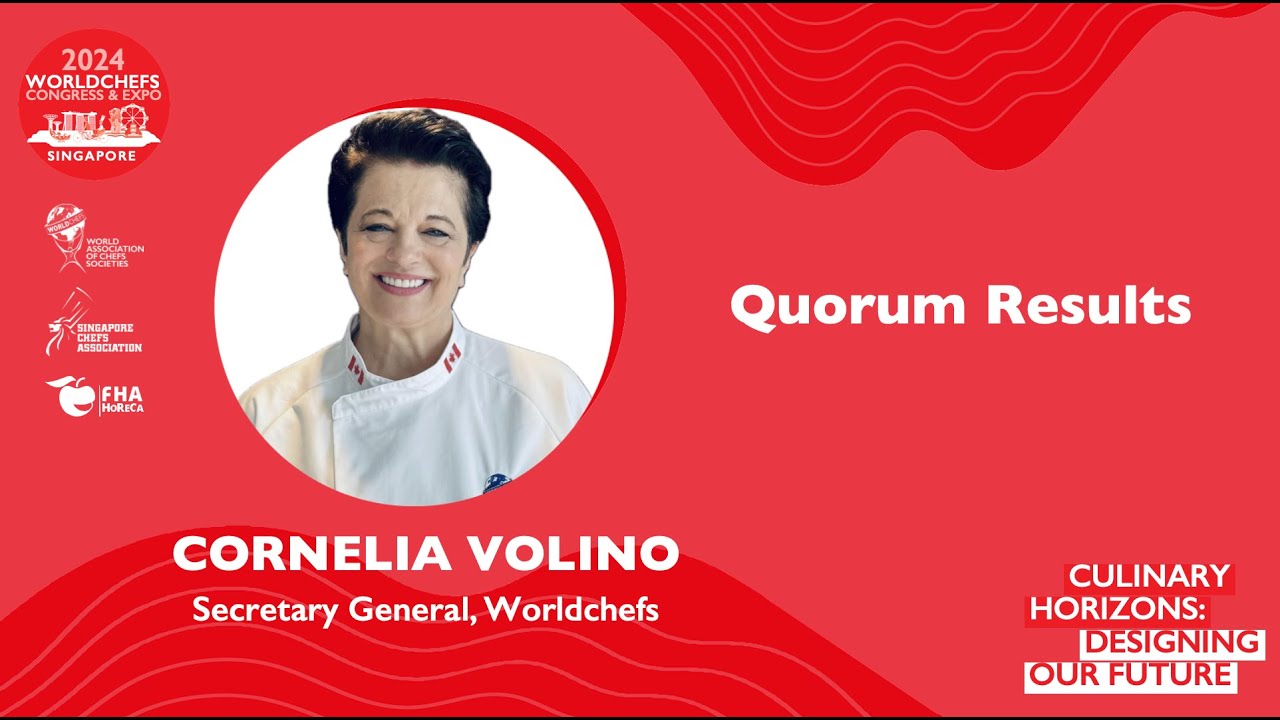 Day 3 - Quorum results by Secretary General Cornelia Volino - YouTube