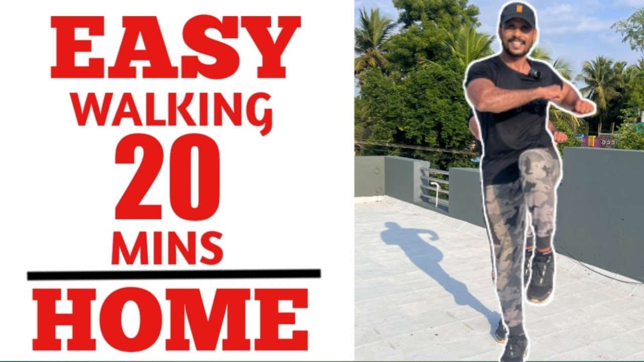 Easy 10,000 Steps Walking at Home | Indoor Walking | வீட்டிலிருந்தே ...