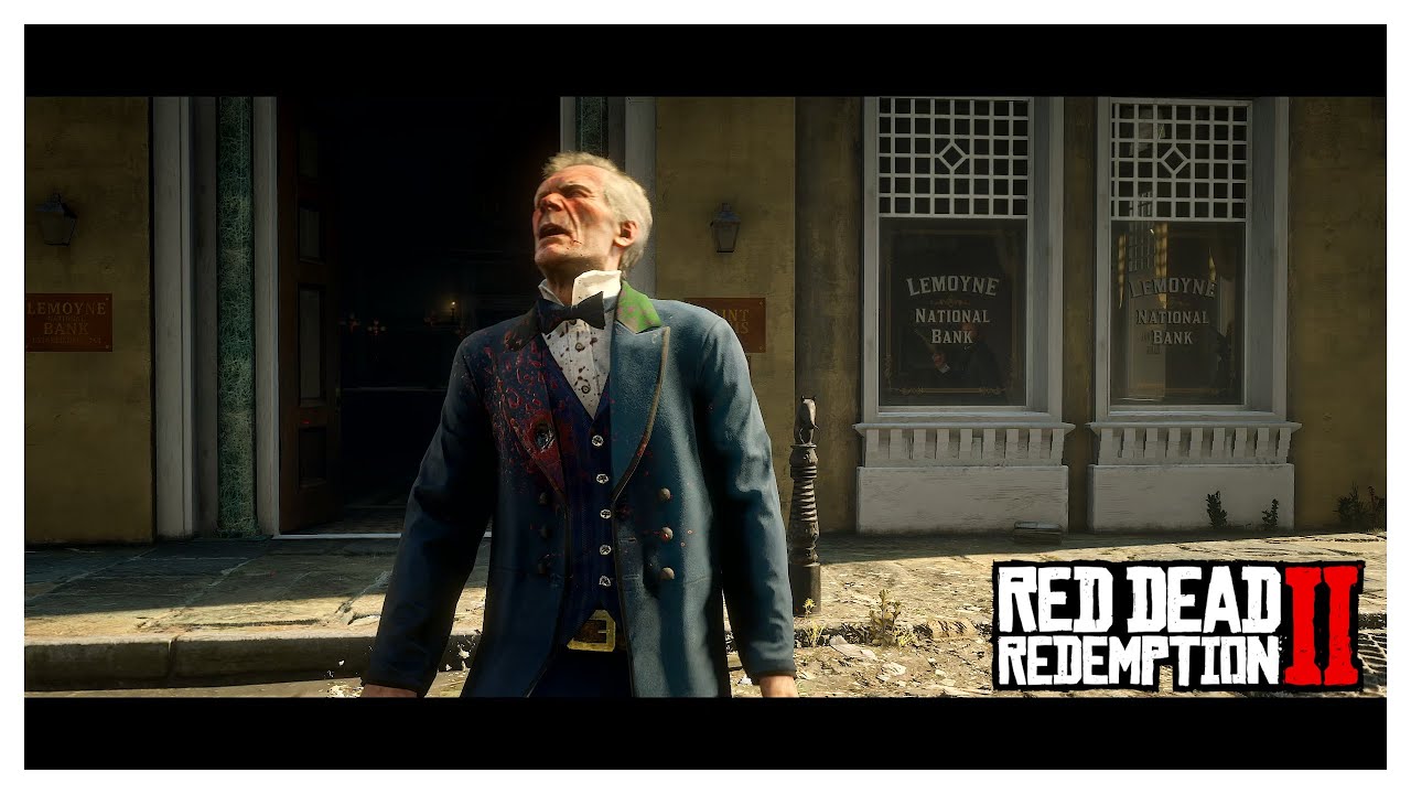 The Moment Hosea Matthews Gets Shot & Killed - Red Dead Redemption 2 ...