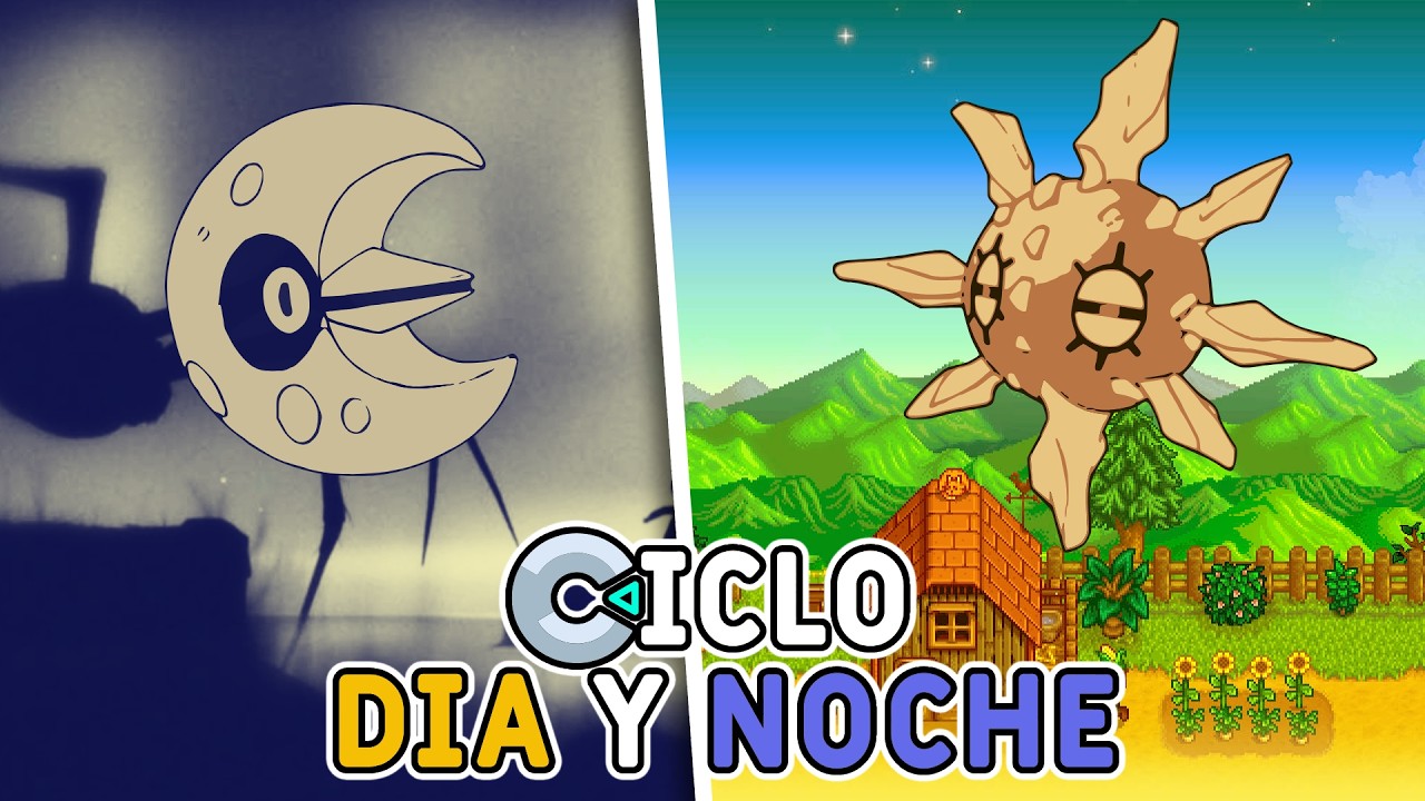 Ciclo de día y noche Tutorial PASO A PASO Construct 3 - YouTube