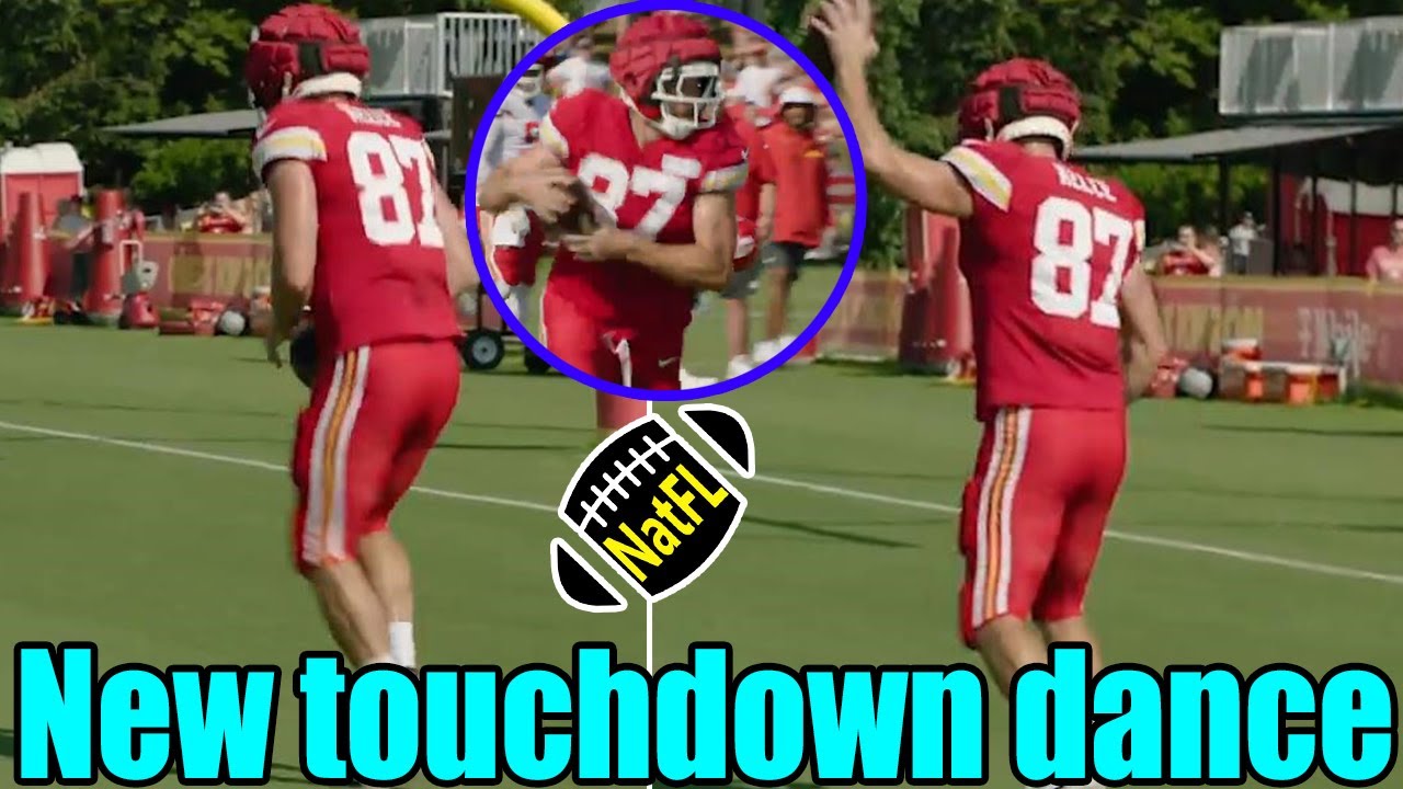 UNBELIEVABLE! Travis Kelce celebrates Touchdown with his new Dance at ...