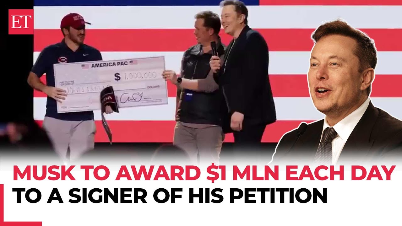 Elon Musk promises to award USD 1 million each day to Pennsylvania ...