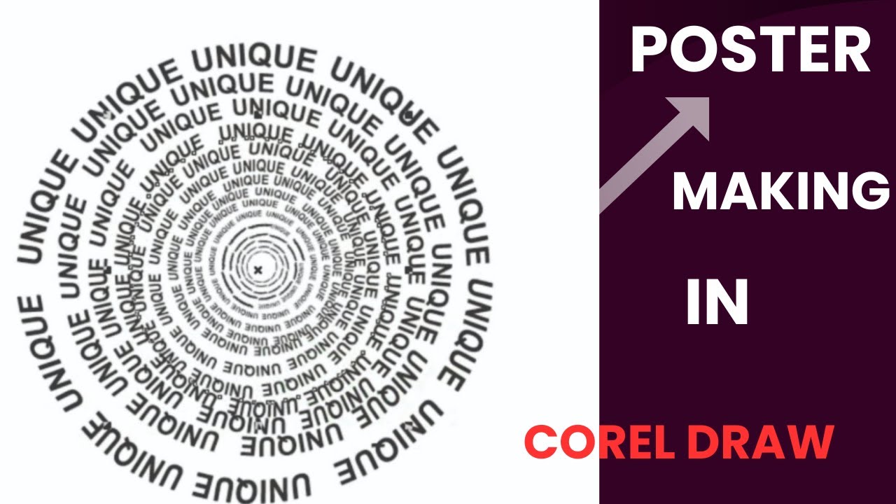 unique design CorelDraw #coreldraw #coreldrawtutorial - YouTube