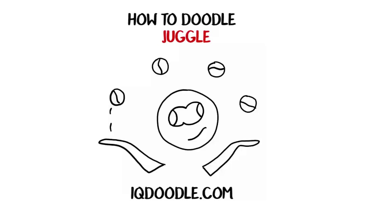 How to Draw Juggling (drawing tips) - YouTube