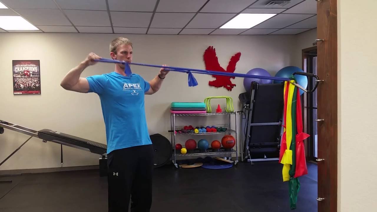 Banded Shoulder W's - YouTube