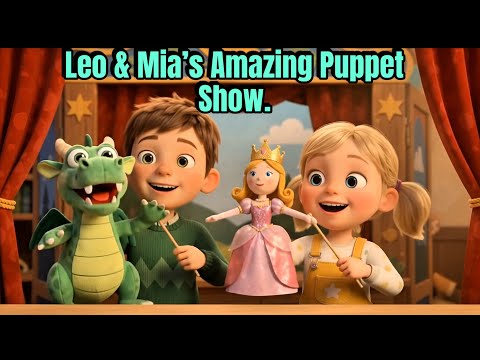 “Leo & Mia’s Amazing Puppet Show” 🎭