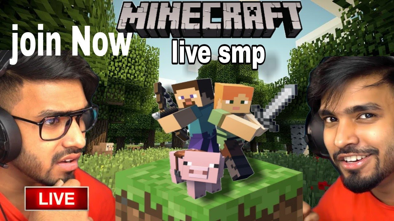 LIVE PUBLIC SMP JOIN NOW || let's play Minecraft live stream ...