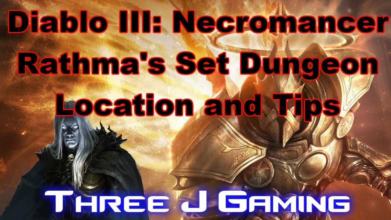 Diablo 3: Rathma's Set Dungeon Location and Tips! I'm Too Strong! - YouTube