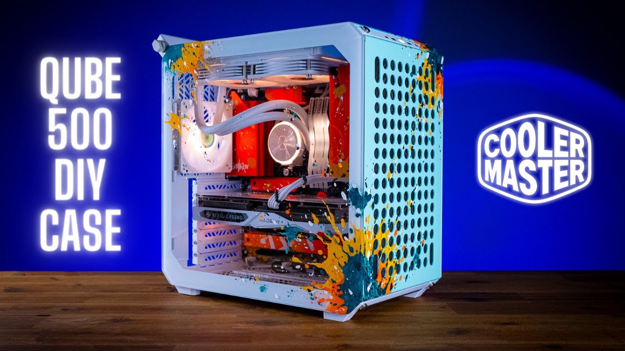 Cooler Master Qube 500 | DIY Case | ASRock LiveMixer Ryzen 7 7700X ...