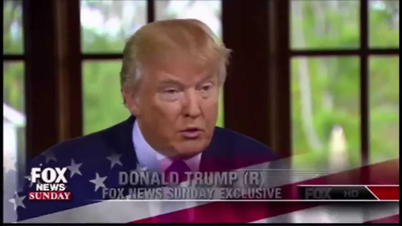 Presidential Election 2016: Donald Trump FULL Interview [Fox News 2015 ...
