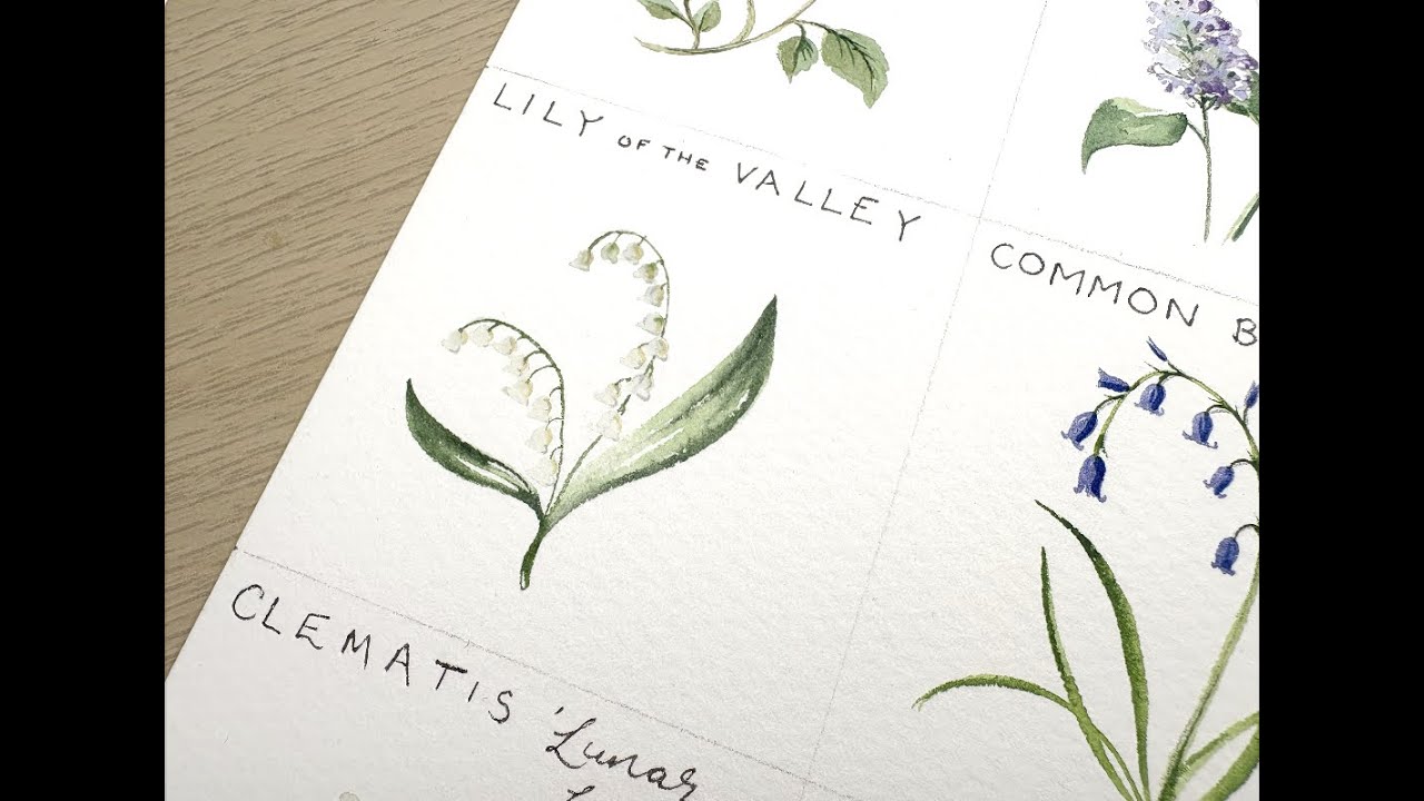 How to Paint Lily of the Valley Like a Pro! - YouTube