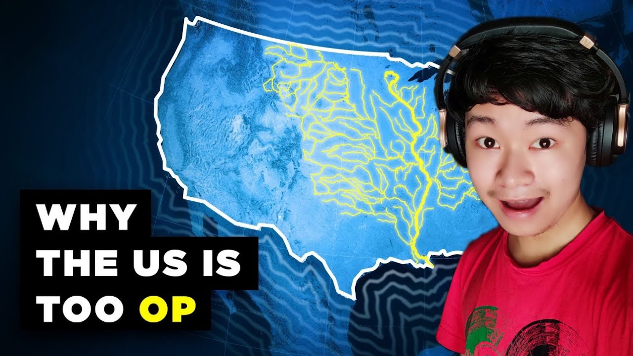 Why Geography Makes The US Insanely OP (Real life lore) | REACTION ...