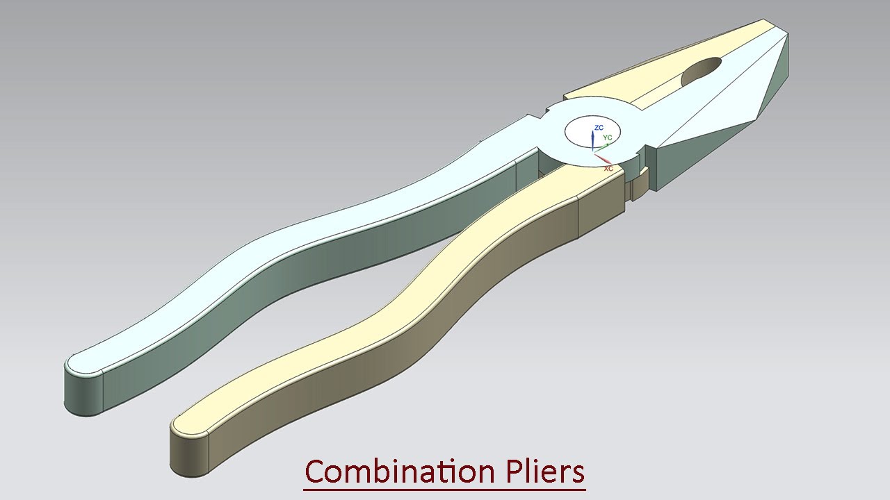 Combination Pliers (Video Tutorial) Siemens -NX - YouTube