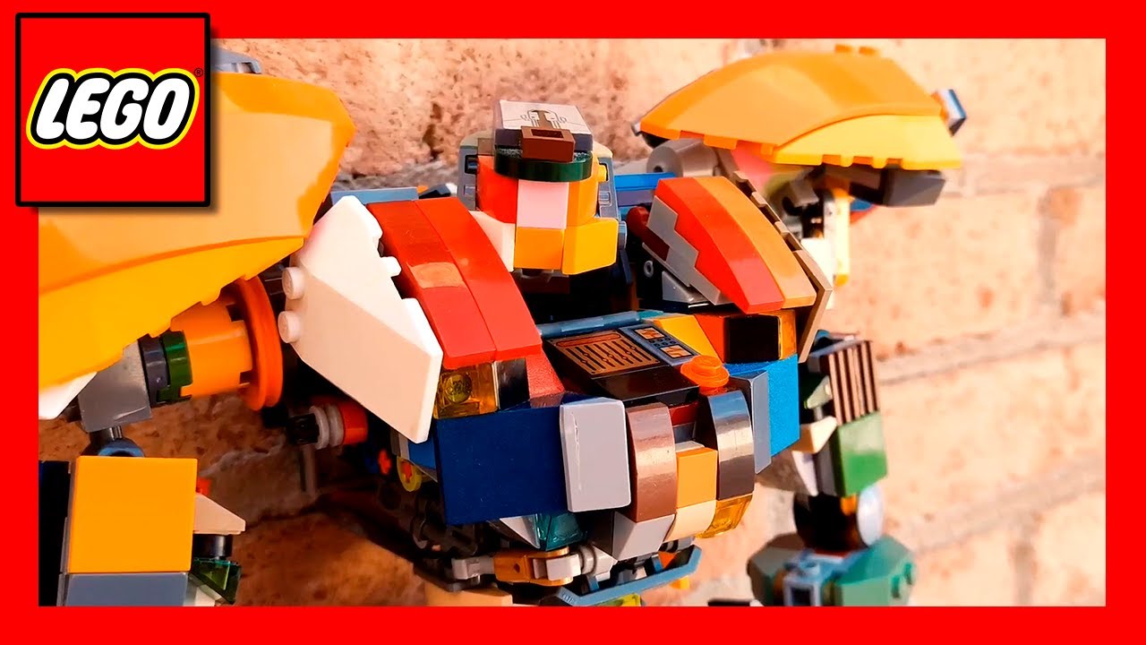 Lego Pacific Rim - Bracer Phoenix [Diseño de Chubbybots] - YouTube