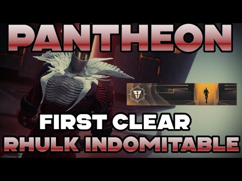 Pantheon: Rhulk Indomitable First Clear 65th Place #destiny2 - YouTube