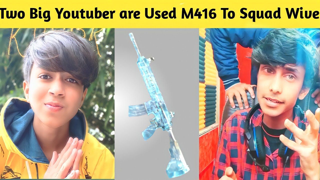 M416 Glacier se Squad Wive @Koobra bhai & @ Koobra Ravan.# ...