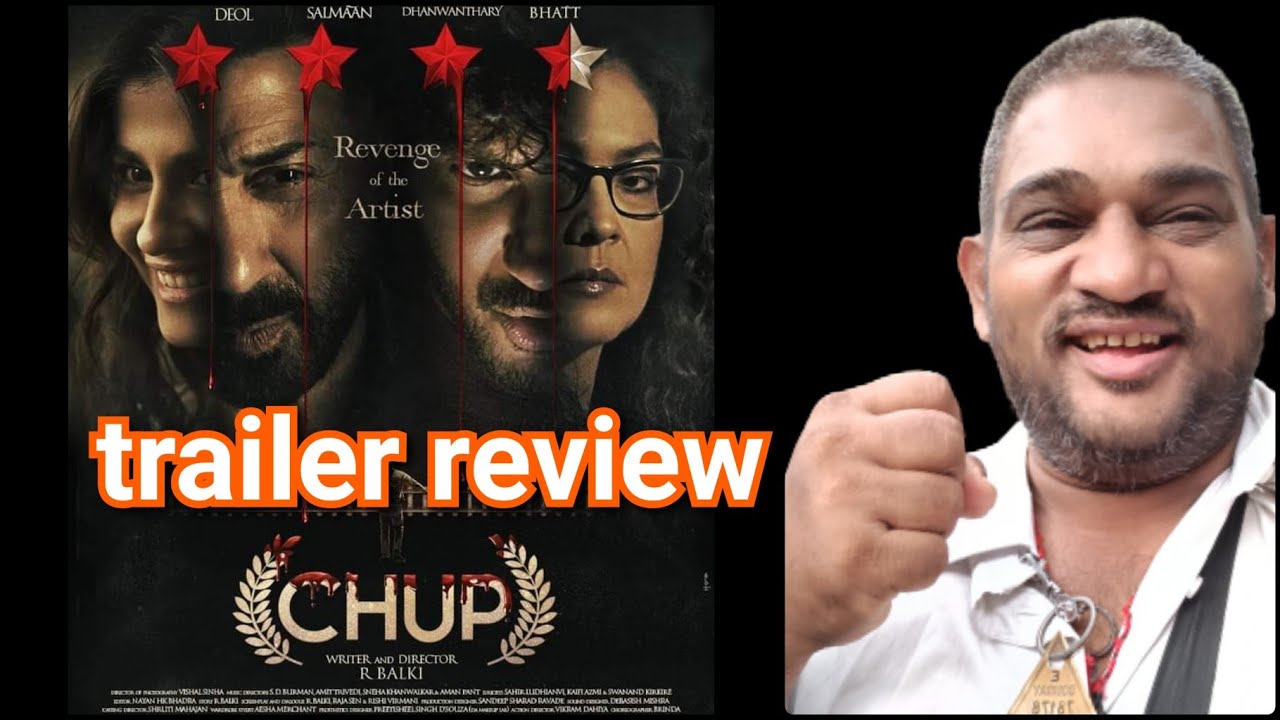 chup ka trailer review by auto wale uncle Sunny Deol Dulquar Salmaan ...