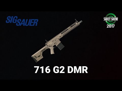 Sig Sauer 716 G2 DMR - SHOT Show 2017 Day 3