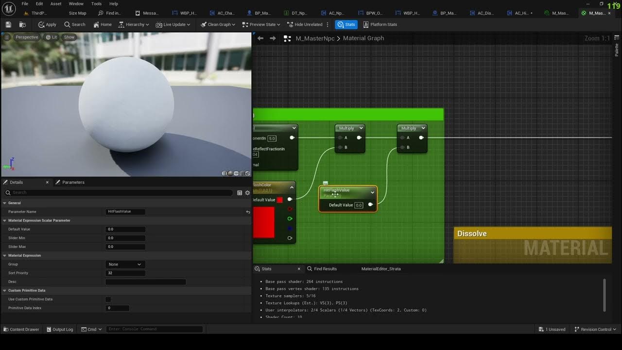 UE5 Full Co-Op Game Tutorial #44 - Adding Combat Text And HitFlash again - YouTube