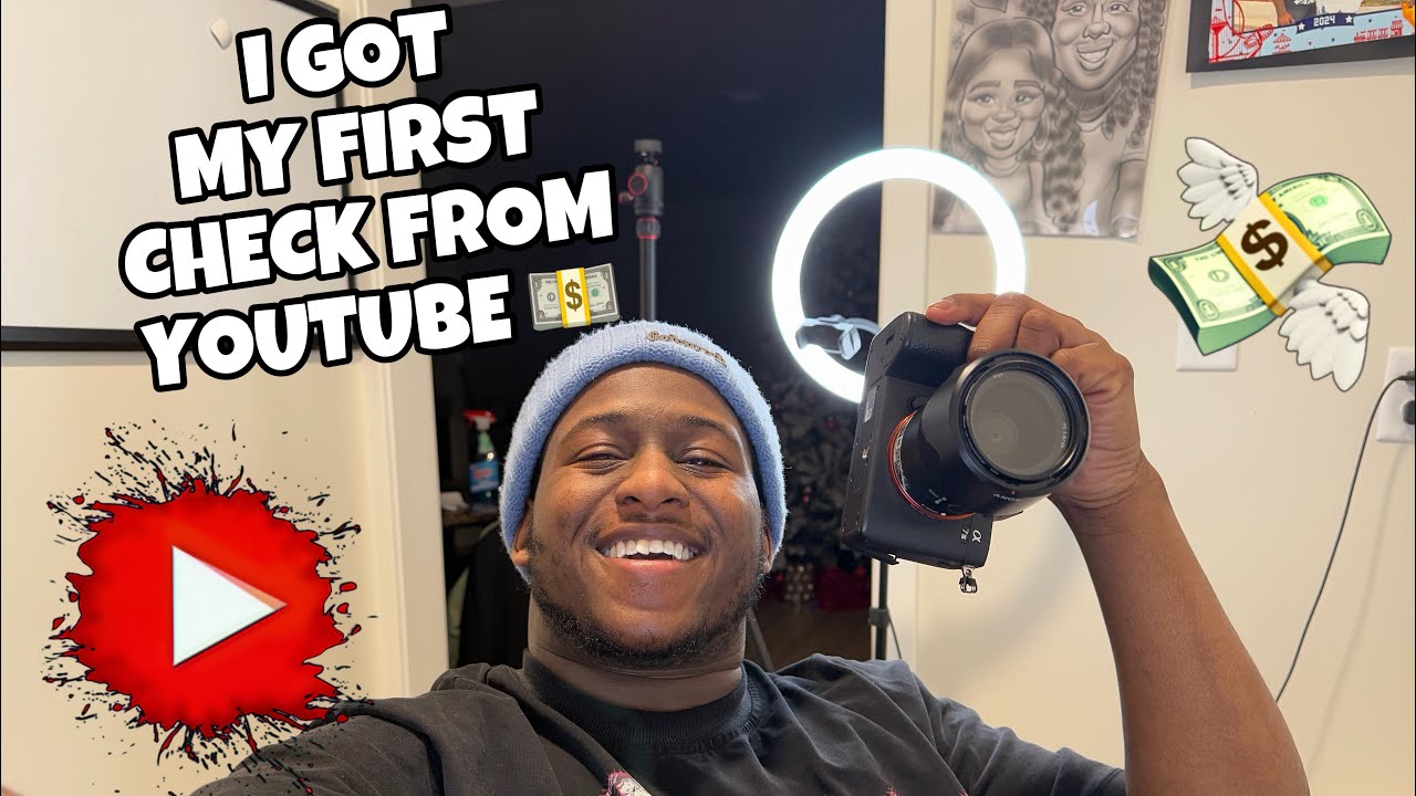 My First Paycheck From Youtube ! How I Got Monetized + Plus How Much I ...