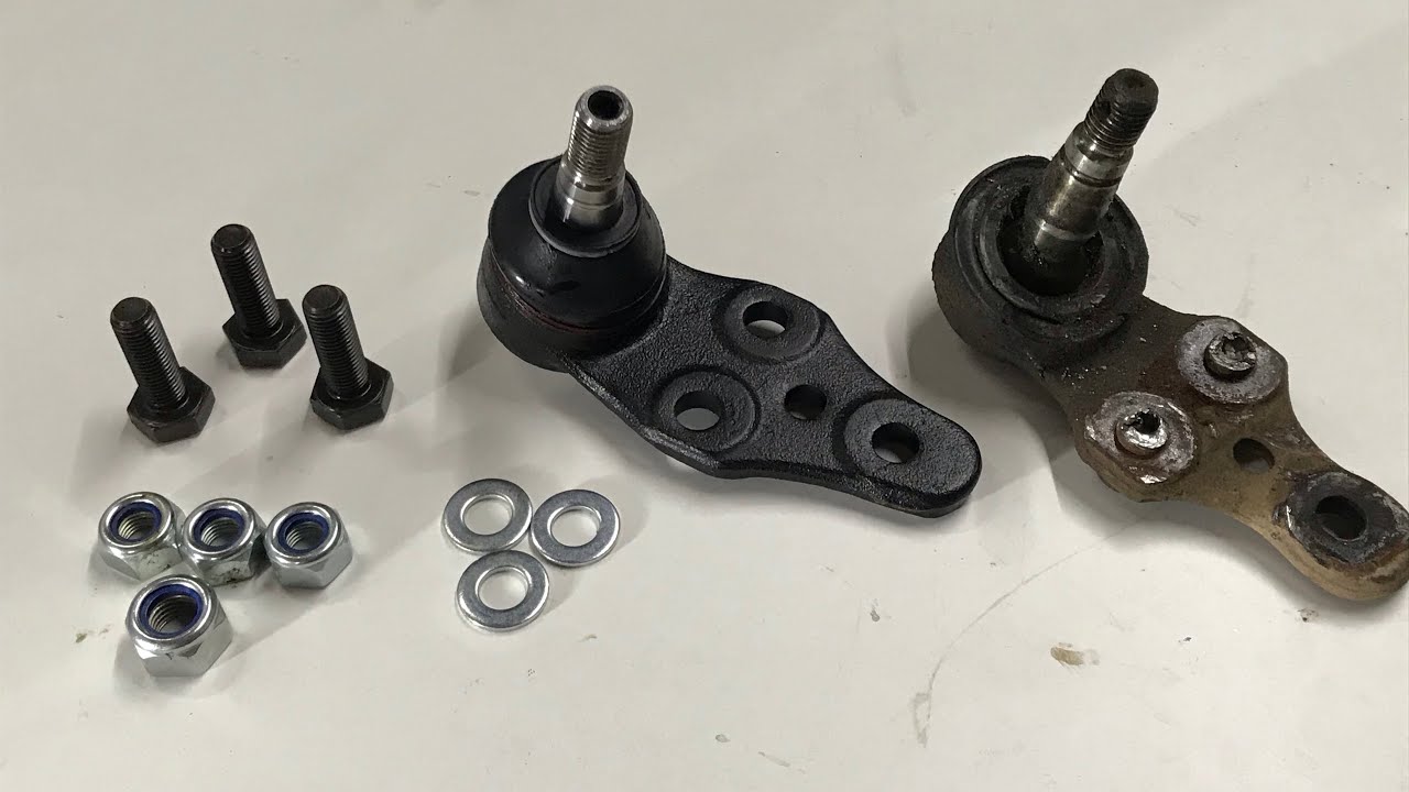 Cómo cambiar rótula de suspensión - YouTube