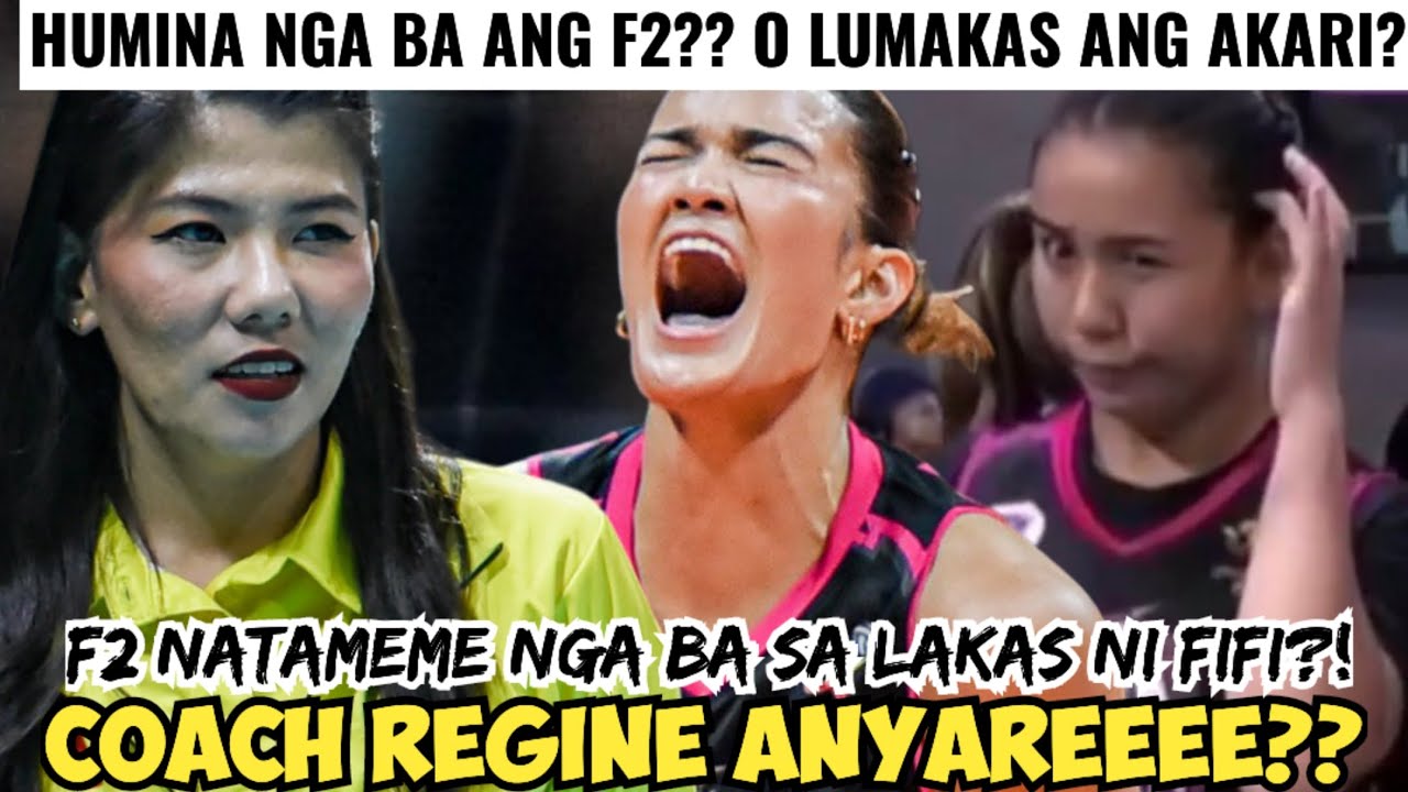 AKARI vs. F2|FIFI SHARMA WALANG PATAWAD SA MGA SENIORS NIYA SA LASALLE ...