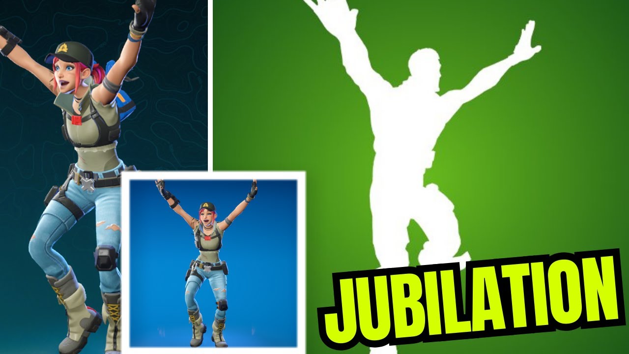 Jubilation Fortnite Emote Dance - YouTube