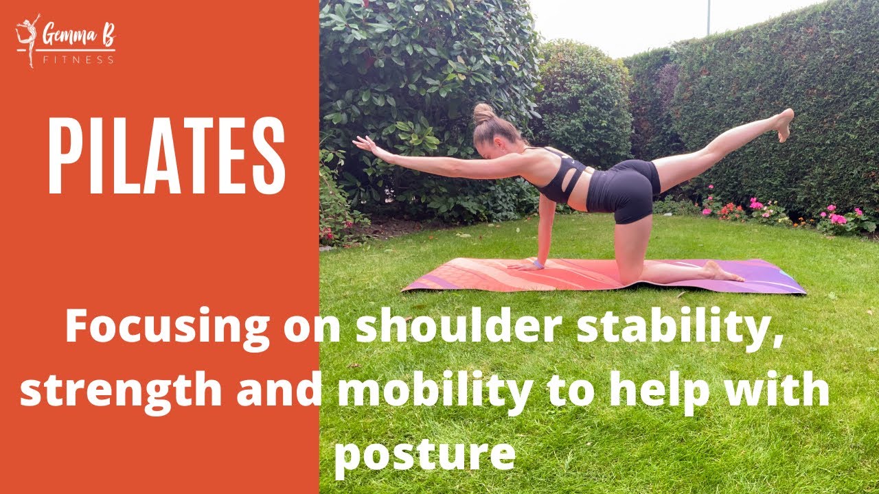 25-minute Pilates to correct your posture | Gemma B Fitness - YouTube