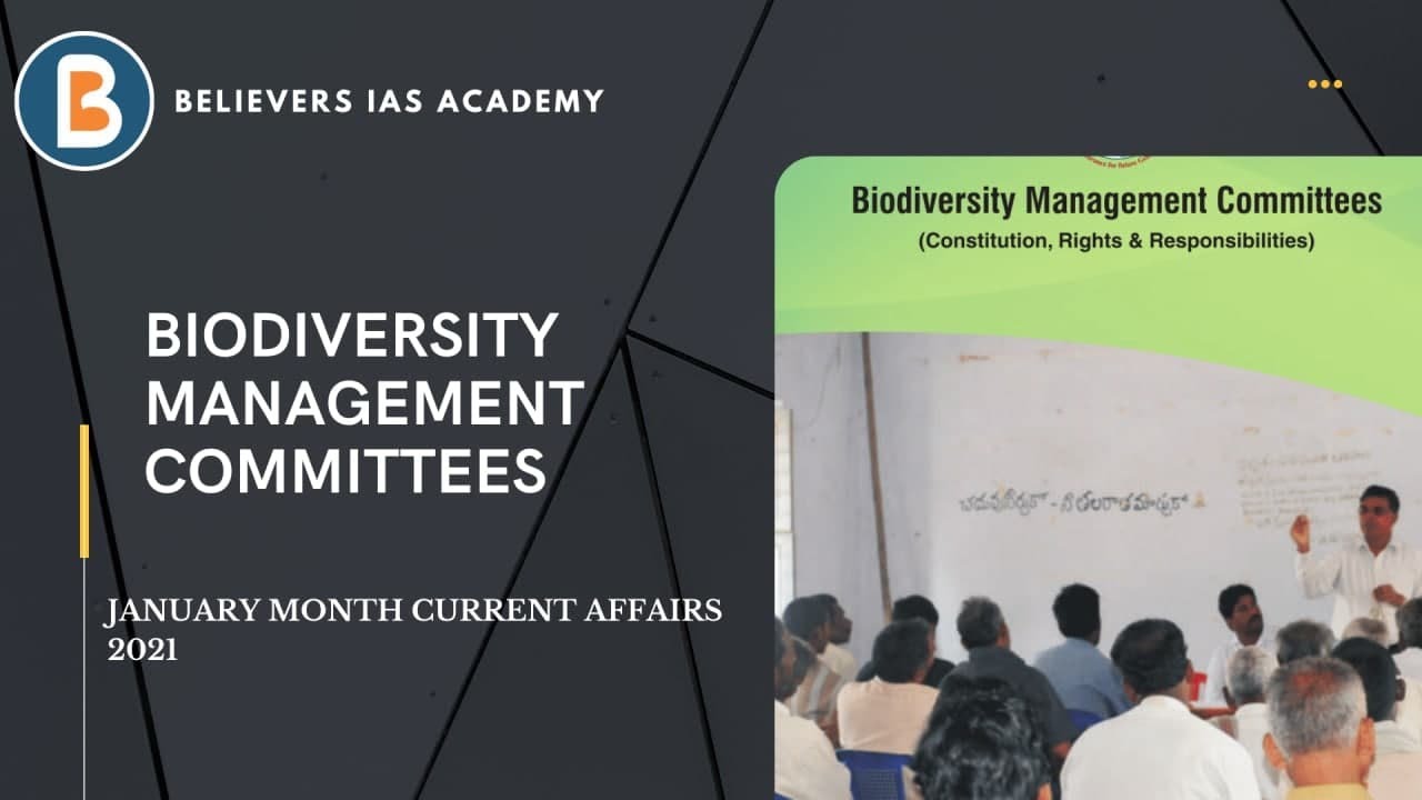 Biodiversity Management Committees | UPSC | Aishwarya | Best IAS ...