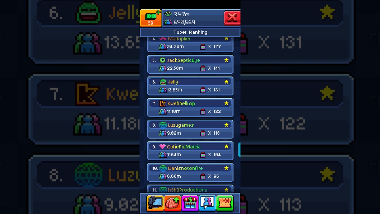 PewDiePie's tuber simulation - YouTube