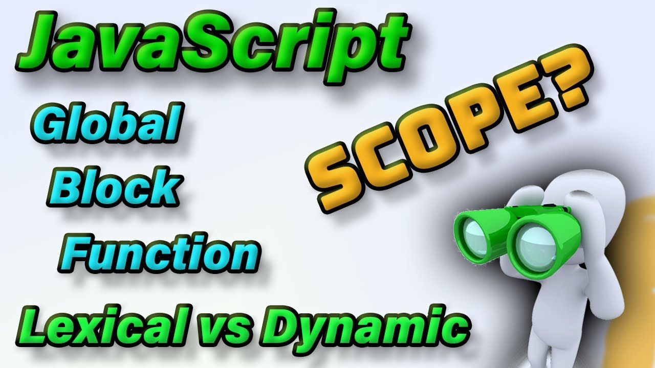 Learning about JavaScript Scope is Easy - Fun & Essential! - YouTube