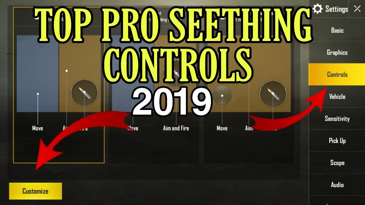 BEST PRO CONTROLS PUBG MOBILE 2019 - YouTube