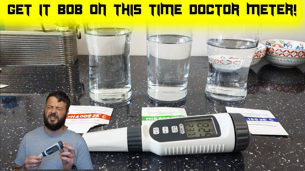 Its A First For The Brewery!! ~ PH Meter ~ The Calibration Steps - YouTube