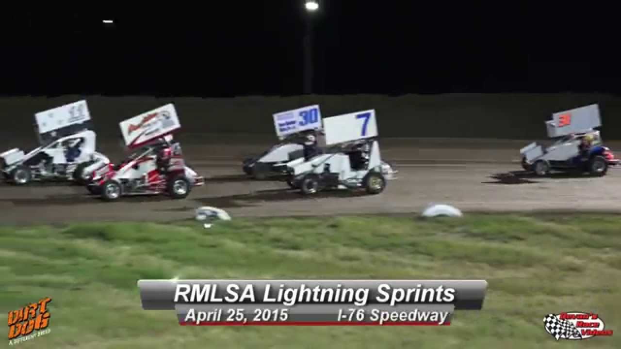 April 25, 2015 | RMLSA Lightning Sprint A-Main | I-76 Speedway - YouTube