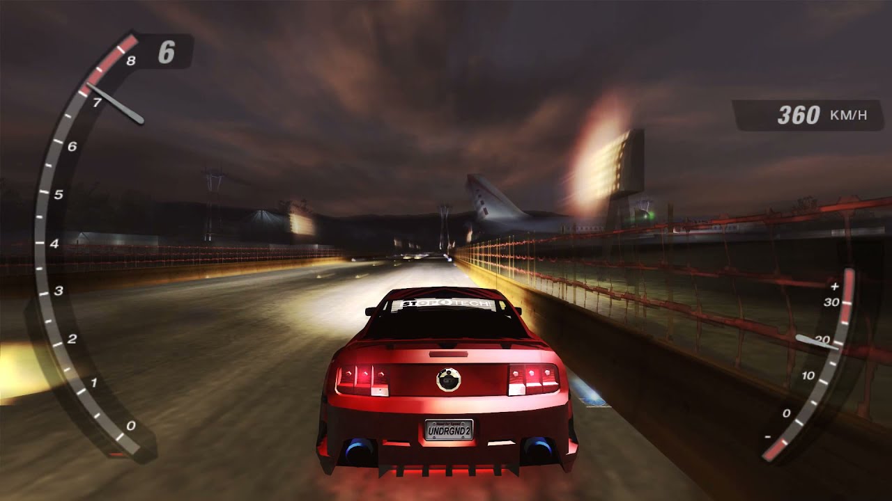 NFS Underground 2: South Runway Rev. in 18.50 with Ford Mustang GT 499 ...