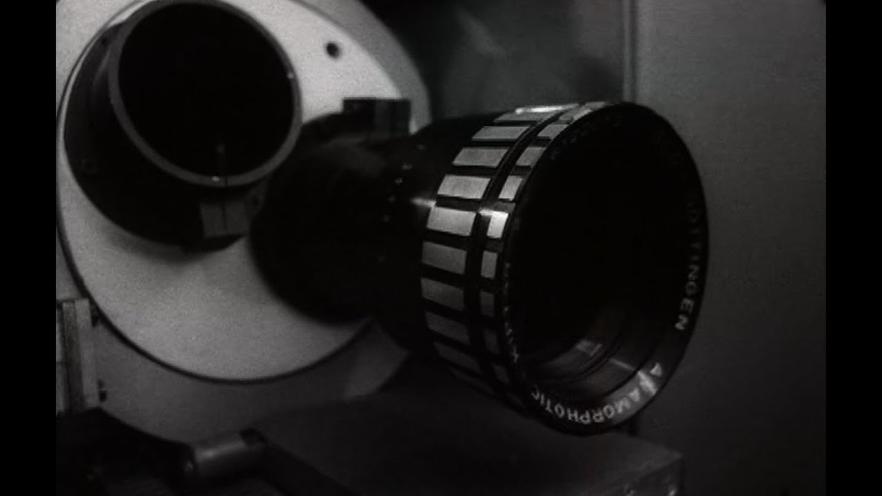 DP75 Philips Kinoton 35/70mm filmprojector, lens turret / objectief ...