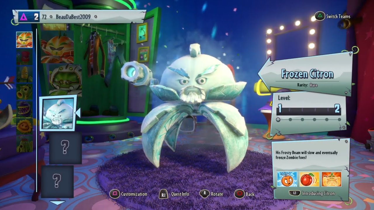 FROZEN CITRON Gameplay Plants vs Zombies GW2 - YouTube