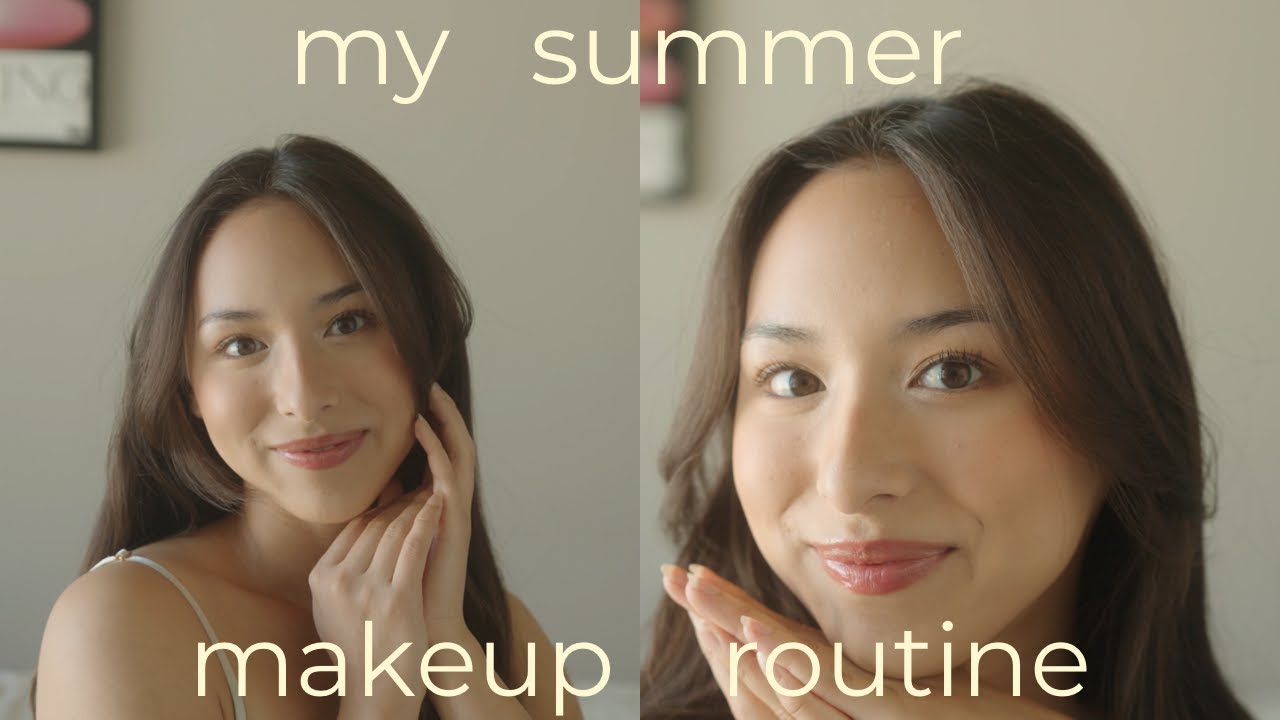 summer makeup tutorial ♡ - YouTube